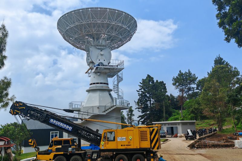 Akhirnya Indonesia Punya Teleskop Radio Canggih VGOS! Bosscha Lembang ...