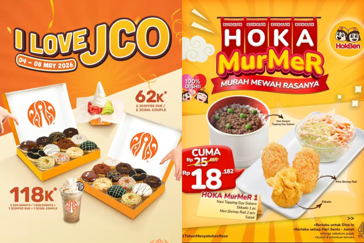 Daftar Promo 5.5 Mei 2026: Diskon Starbucks 55 Persen dan Promo I Love ...